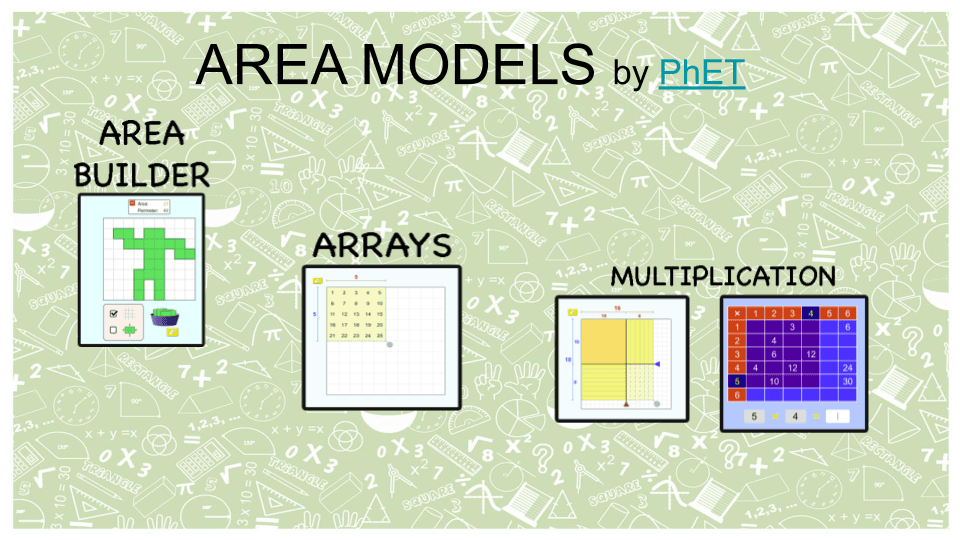 Area Models and Multiplication – Virtual Manipulatives and games | Math ...